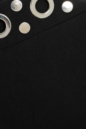 Alexander McQueen Tapered Embellished Cuprotwill Pants