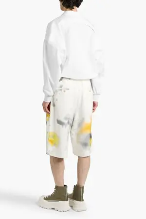 Alexander McQueen Printed Woven Shorts