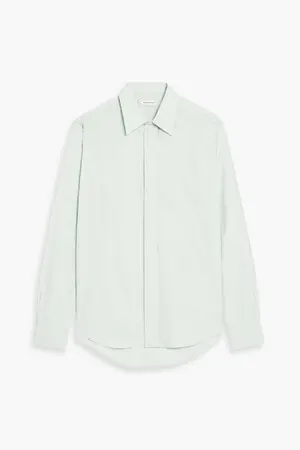 Alexander McQueen Cottonpoplin Shirt - Mint
