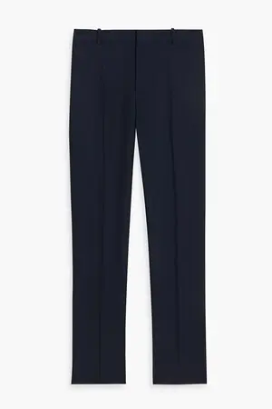 Alexander McQueen Slimfit Wool And Mohairblend Pants - Midnight Blue