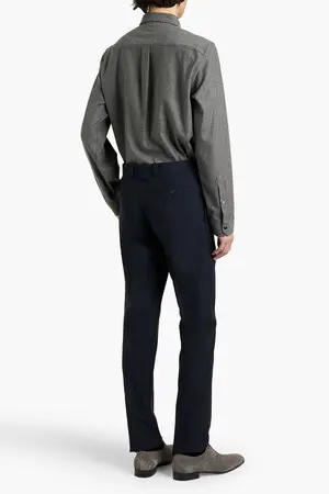 Alexander McQueen Slimfit Wool And Mohairblend Pants