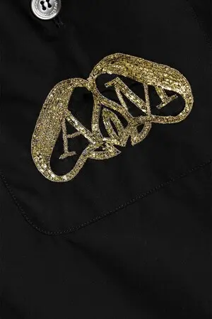 Alexander McQueen Embroidered Cotton Shirt
