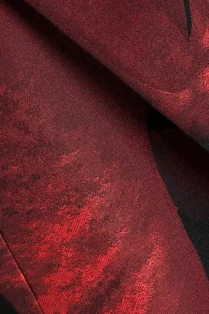 Alexander McQueen Cottonblend Jacquard Blazer