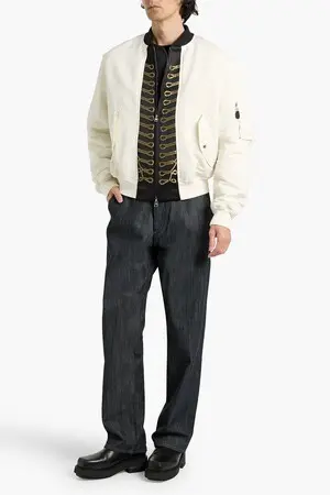 Alexander McQueen Embroidered Shell Jacket