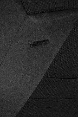 Alexander McQueen Satintrimmed Wool Blazer