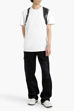 Alexander McQueen Printed Cottonjersey Tshirt