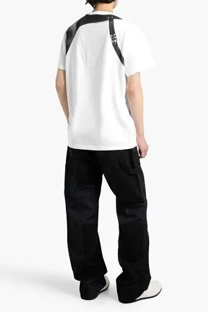 Alexander McQueen Printed Cottonjersey Tshirt