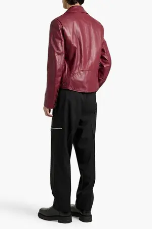 Alexander McQueen Leather Biker Jacket
