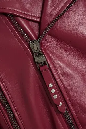 Alexander McQueen Leather Biker Jacket