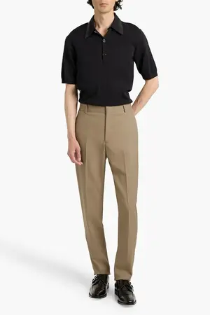 Alexander McQueen Wool-blend Twill Tailored Pants