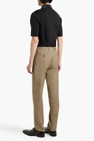 Alexander McQueen Wool-blend Twill Tailored Pants