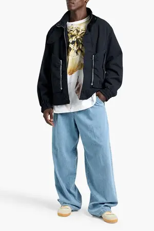Dries Van Noten Zip-detailed Cotton Canvas Jacket