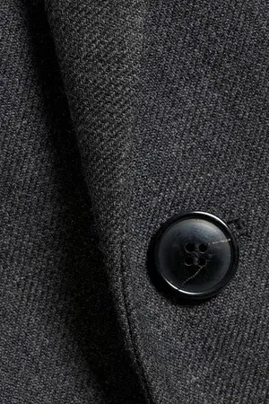 Dries Van Noten Doublebreasted Wooltwill Coat