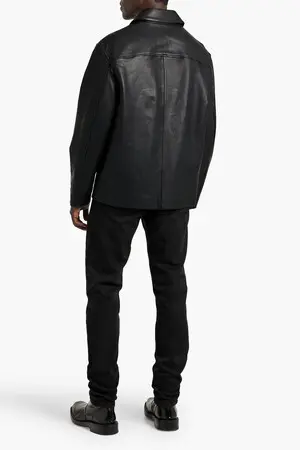 FRAME Utility Leather Jacket