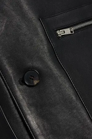FRAME Utility Leather Jacket