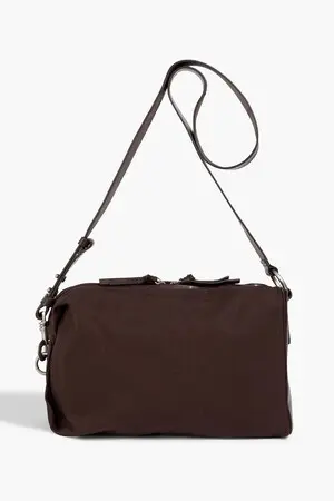 Dries Van Noten Canvas Messenger Bag - Dark Brown