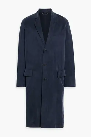 Dries Van Noten Washed Cupro Coat