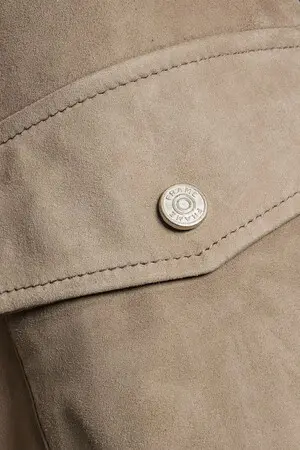 FRAME Suede Overshirt