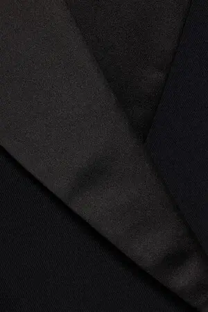 Dries Van Noten Doublebreasted Wool And Silkblend Twill Blazer