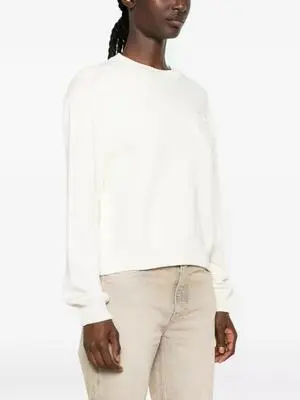 Moschino Heart Motif Crew Neck Sweater