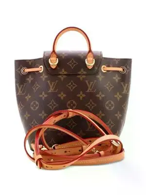 LOUIS VUITTON Montsouris Nm Monogram Canvas Bb Backpack - Brown