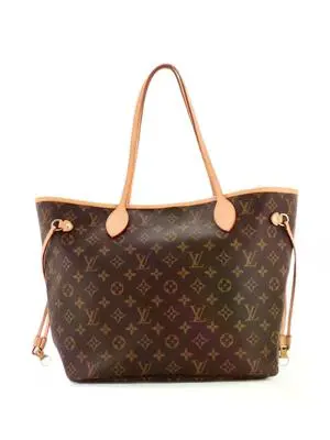 LOUIS VUITTON Neverfull Mm Monogram Canvas Tote Bag