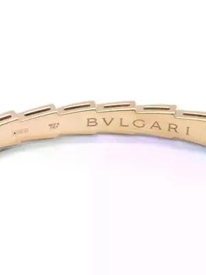 BVLGARI 2010s Serpenti Viper Malachite Bracelet