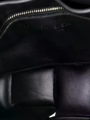 Bottega Veneta Cassette Padded Maxi Intrecciato Leather Crossbody Bag - Black