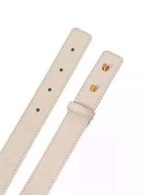 Elisabetta Franchi Suite C6 Logo-lettering Cut-out Belt - Neutrals
