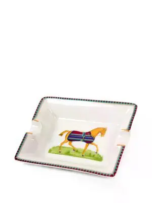 Hermès 2000s Horse Porcelain Ashtrays