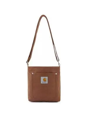Carhartt Work In Progress Logo-patch Messenger Bag - Brown