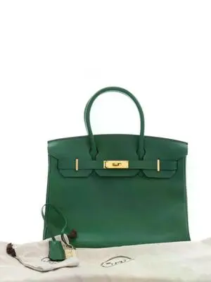 Hermès 2002 Courchevel Birkin Retourne 30 Handbag