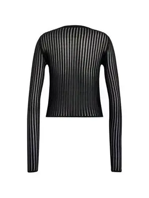DONDUP Sheer-knit Cut-out Sweater