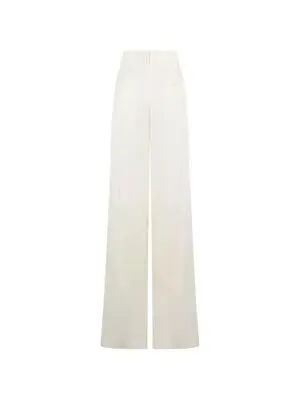 Alberta Ferretti High-waisted Wide-leg Trousers