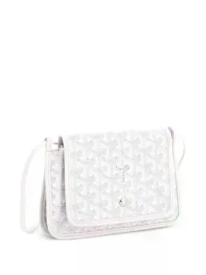 Goyard Plumet Clutch Wallet In Coated Canvas - White