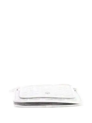 Goyard Plumet Clutch Wallet In Coated Canvas - White