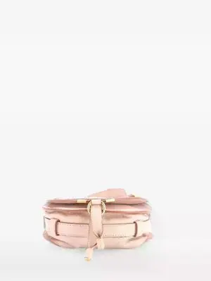 Chloé Marcie Leather Small Crossbody Bag - Neutrals