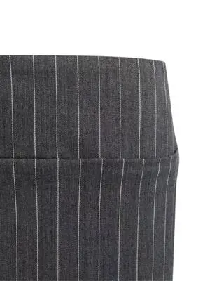 DONDUP Pinstripe-pattern Mini Skirt