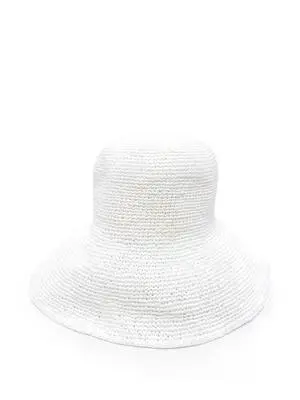 TOTEME Woven Sun Hat - White