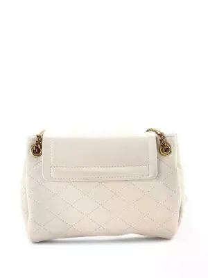 Saint Laurent Nolita Satchel Quilted Leather Mini Crossbody Bag - Neutrals