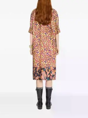 Dries Van Noten Viscose Shirt Dress