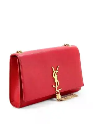 Saint Laurent Monogram Tassel Crossbody Bag