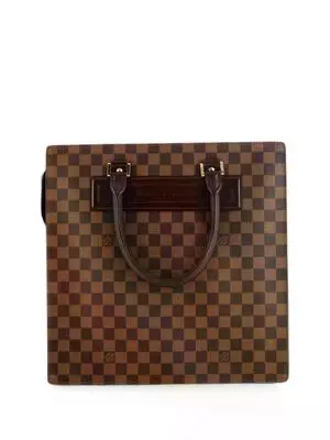 LOUIS VUITTON Sac Plat Gm Tote Bag - Brown