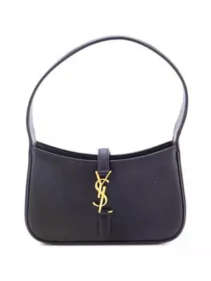 Saint Laurent Le 5 A 7 Hobo Mini Shoulder Bag - Black