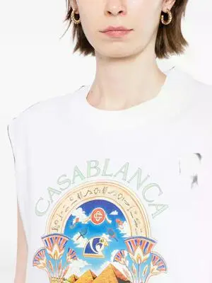 Casablanca Egyptian Arch T-shirt