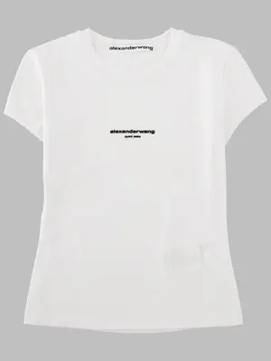 Alexander Wang T-shirt Slim Fit Con Logo