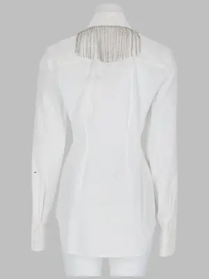 Sportmax Camicia Con Colletto Gioiello