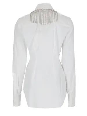 Sportmax Camicia Con Colletto Gioiello
