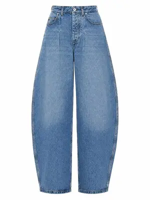 Jacquemus Pantalone In "de-nimes Ovalo - Denim