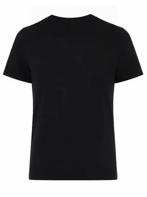 Versace T-shirt Con Logo E Strass